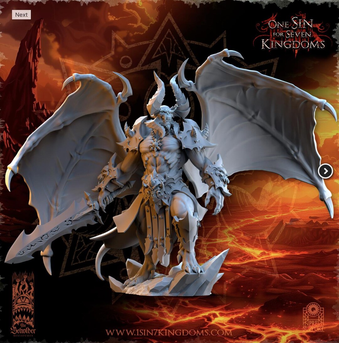 Resin Fantasy Models- Vilka, the Slaughter -28mm Heroic Scale - Etsy
