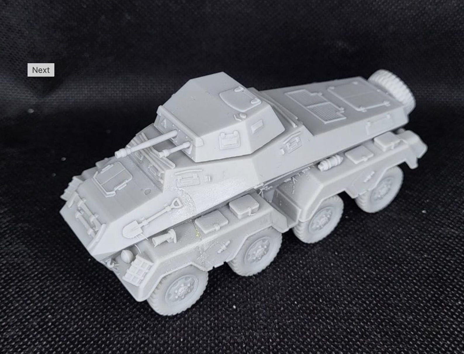 28mm World War 2- Resin Printed Sd.kfz.231 (8 Rad) - Heavy Armored Car ...