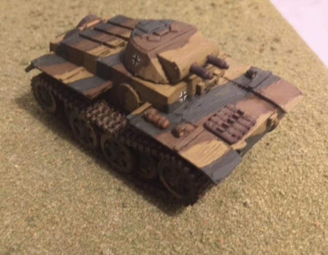 28mm World War 2- Resin Printed German Panzer Mk 1 F - Etsy