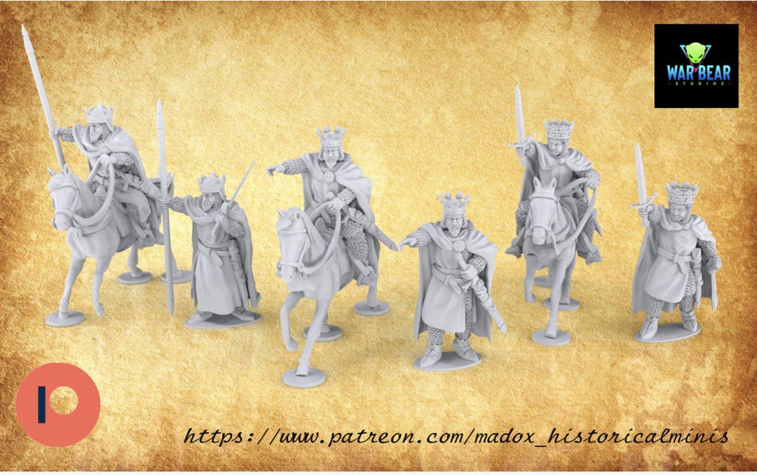 28mm Historical Gaming- Resin Printed Figures-first Crusade Christian ...