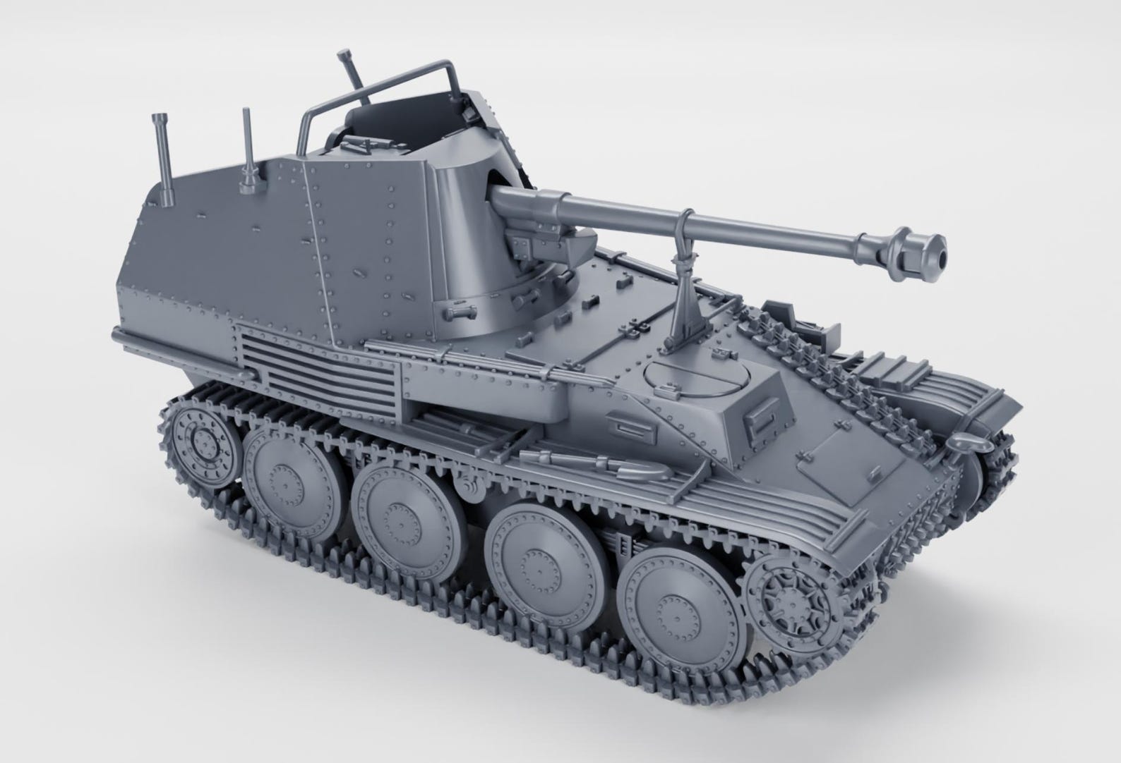 28mm World War 2-resin Printed Marder III Ausf.m (sd.kfz.138)(germany ...
