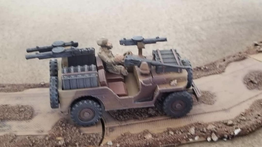 28mm World War 2- Resin Printed British SAS Jeep - Etsy