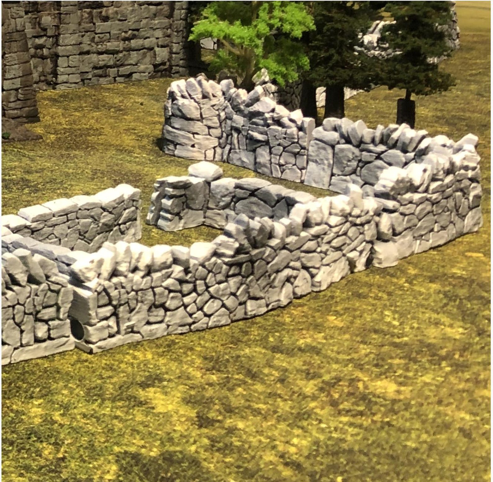 28mm Historic Scottish Highlands Dry Stone Wall Set-25 Pack - Etsy