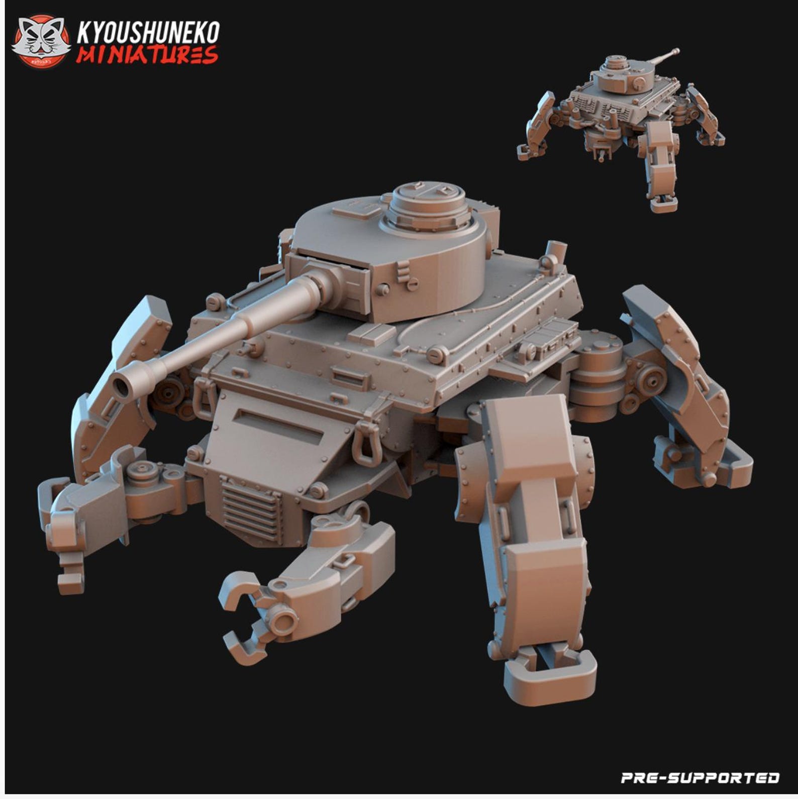 Weird War-mordern Warfare -german Tiger Tank Mech Ww2 - Etsy Canada