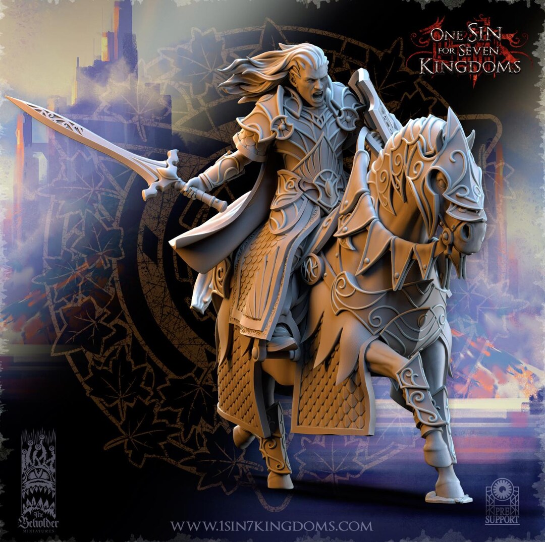 Resin Fantasy Models- Silvermoor Elves Polomhir, Silvermoor Elves ...