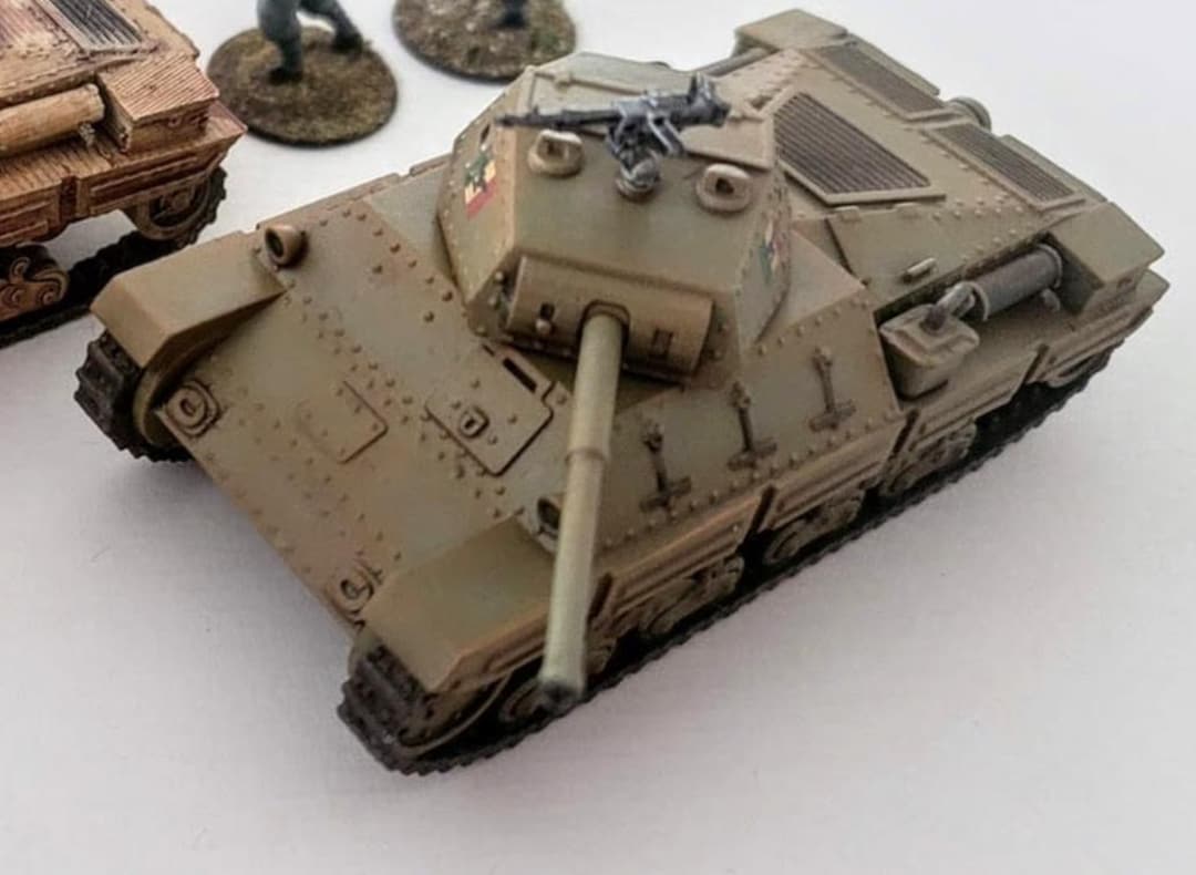 28mm World War 2-resin Printed Italian P 26/40 Tank - Etsy