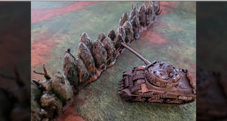 World War 2-28mm Hedge or Bocage (10 Pack) - Etsy