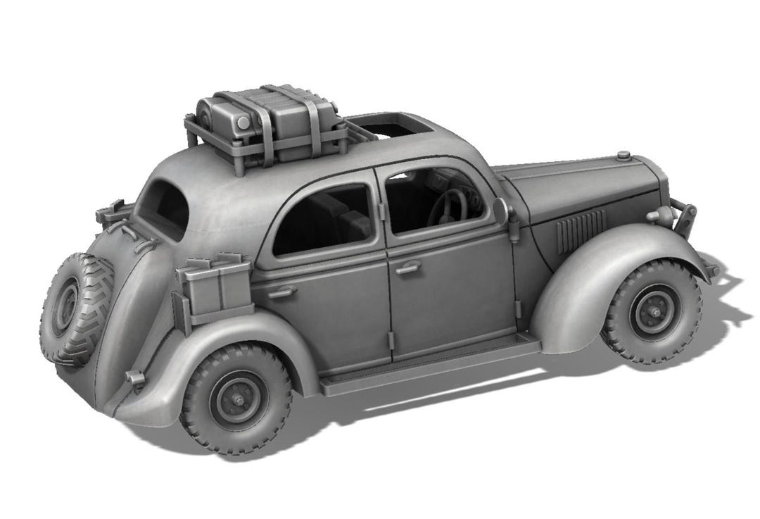 28mm World War 2- Resin Printed Ford WOA1 Staff Car (UK, WW2) - Etsy