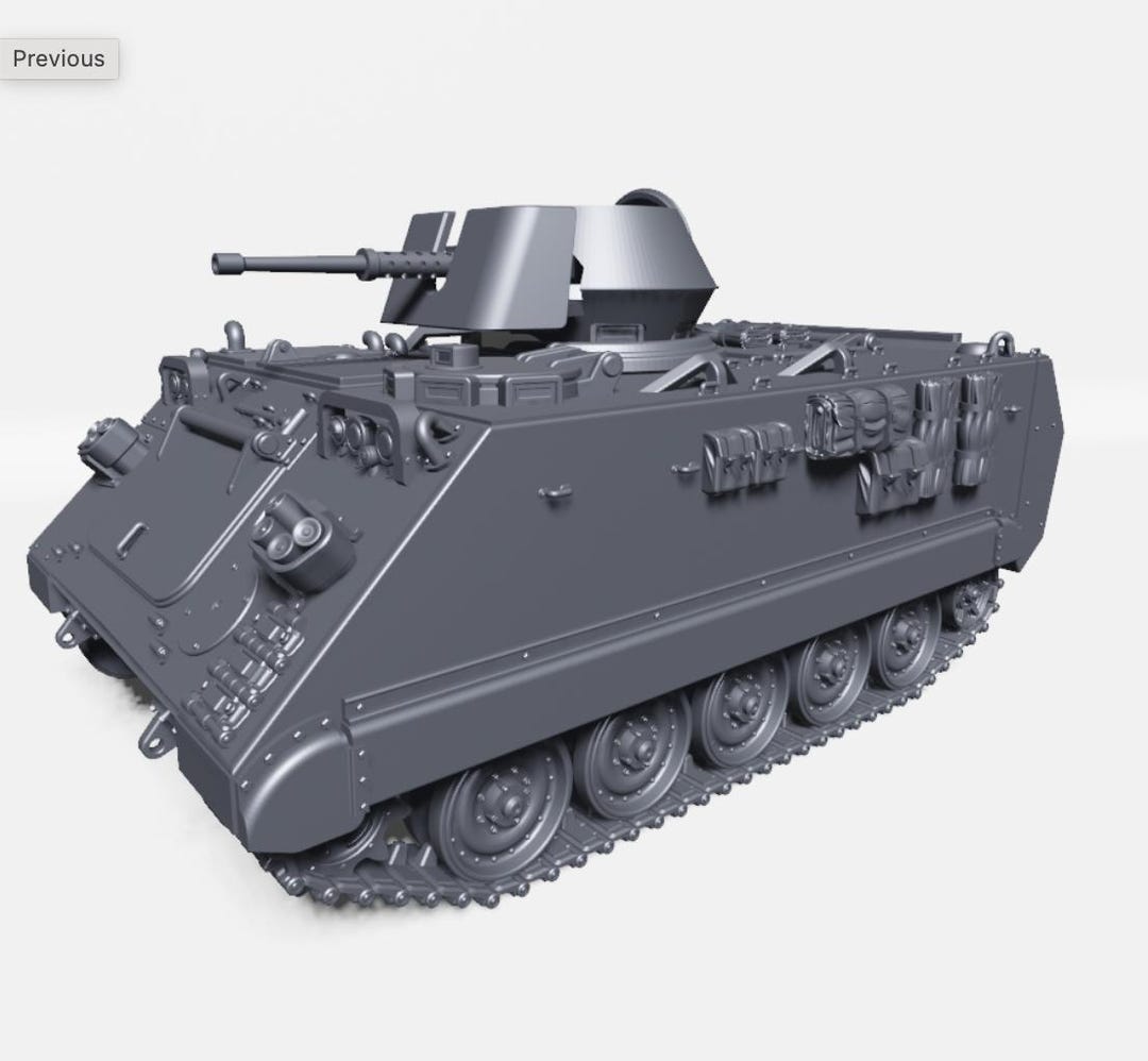 28mm World War 2- Resin Printed M113A3 APC (US, Cold War) - Etsy