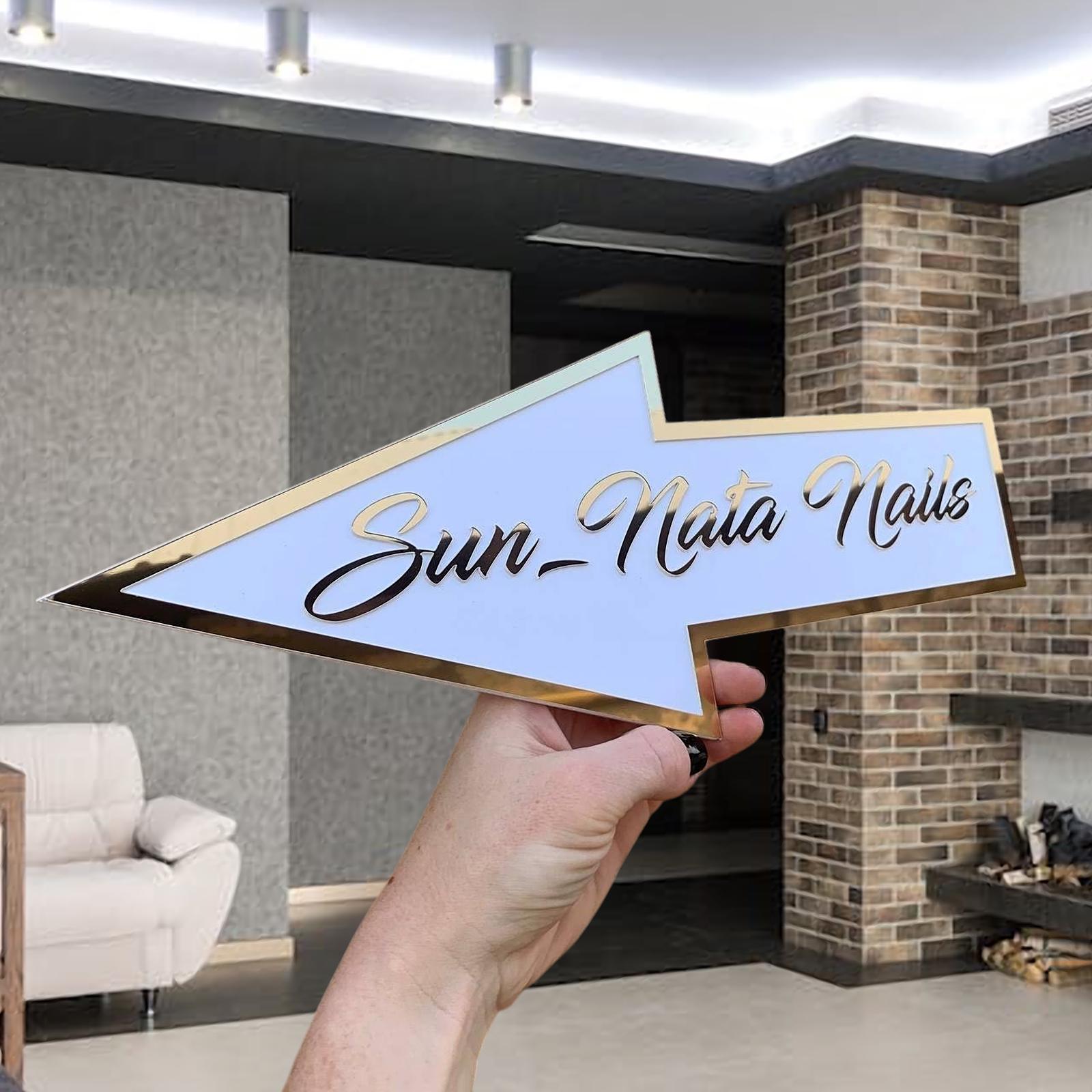 Custom 3d Arrow Pointing Yard Sign Street Real Estate Arrow Sign ...