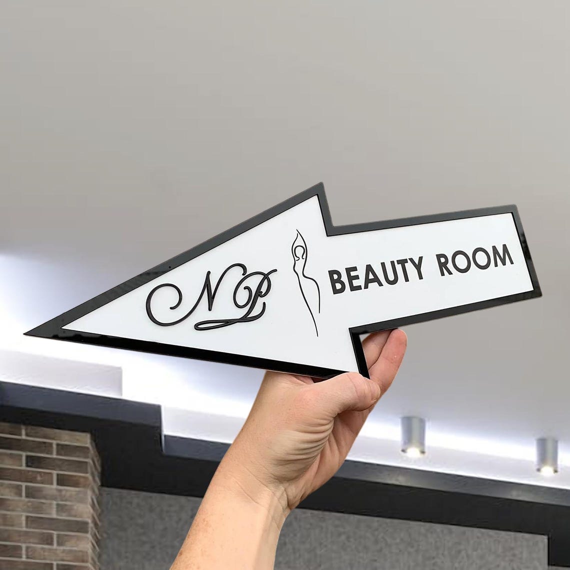 Custom 3d Arrow Pointing Yard Sign Street Real Estate Arrow Sign ...