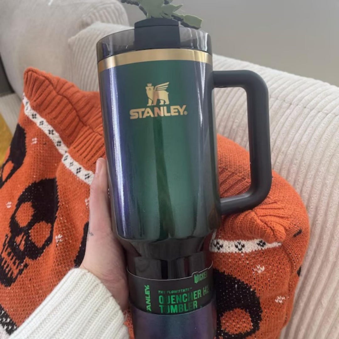 Custom Stanley Cup, Elphaba Wicked Stanley Water Bottle With Name ...