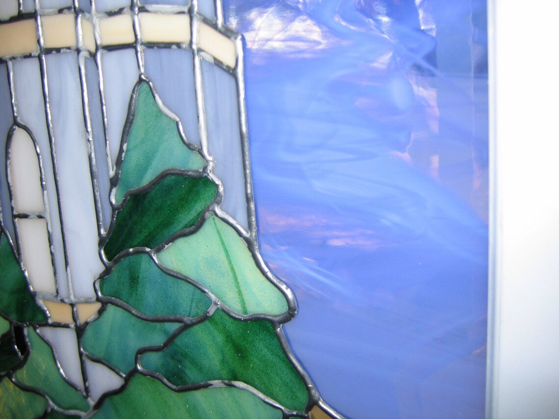 Logan, UT LDS Temple in Stained Glass - Etsy
