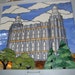 Logan, UT LDS Temple in Stained Glass - Etsy