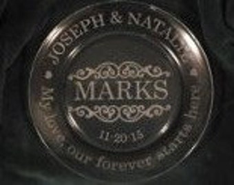 Custom Glass Plate - Etsy