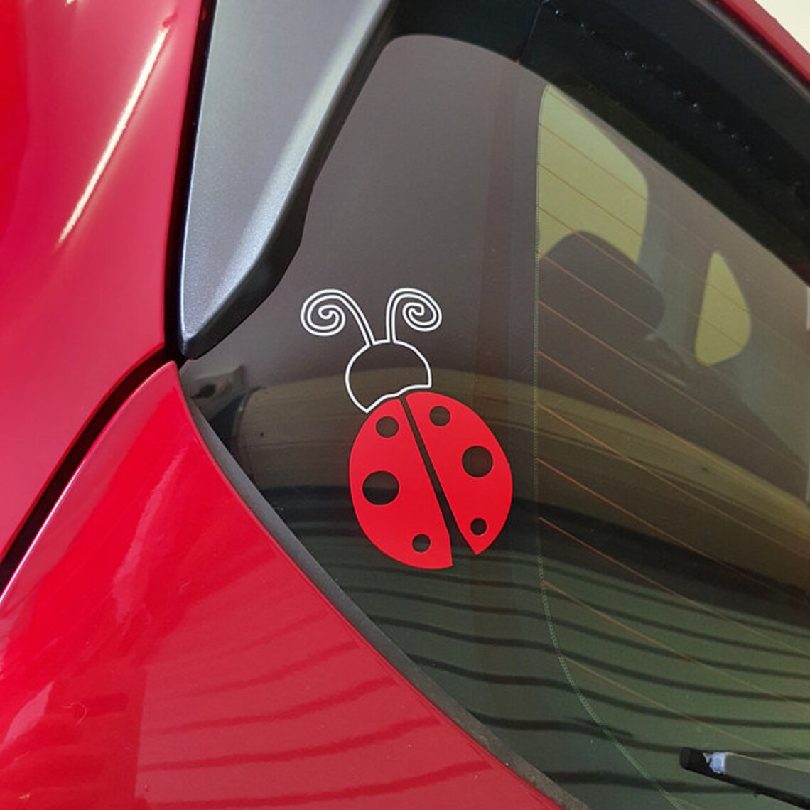 Ladybug Family Car Decals Vinyl Outdoor Decals - Etsy