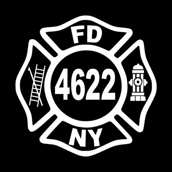 Firefighter Maltese Cross Logo