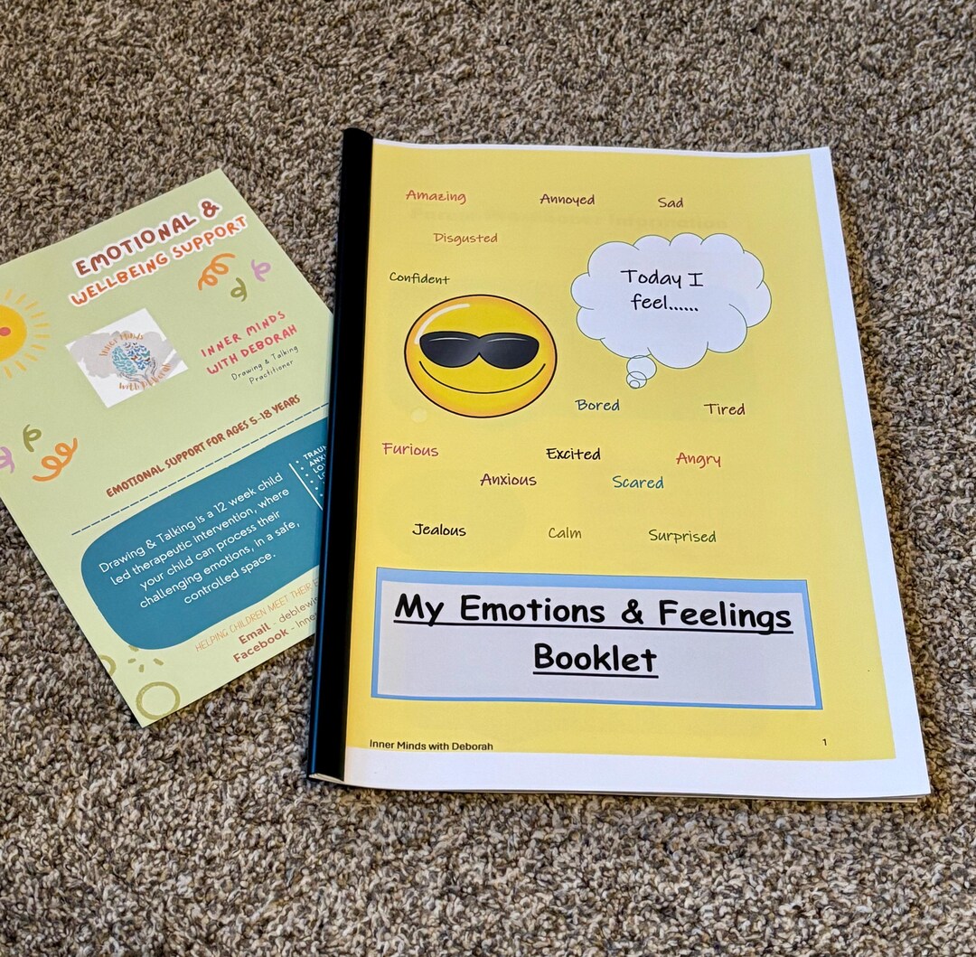 Children’s Emotions & Feelings Booklet/ Kids Emotional Literacy ...