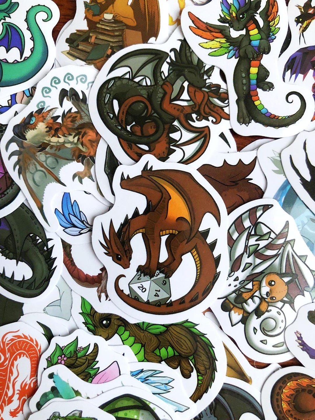 Stickers. Cute Dragons - Etsy