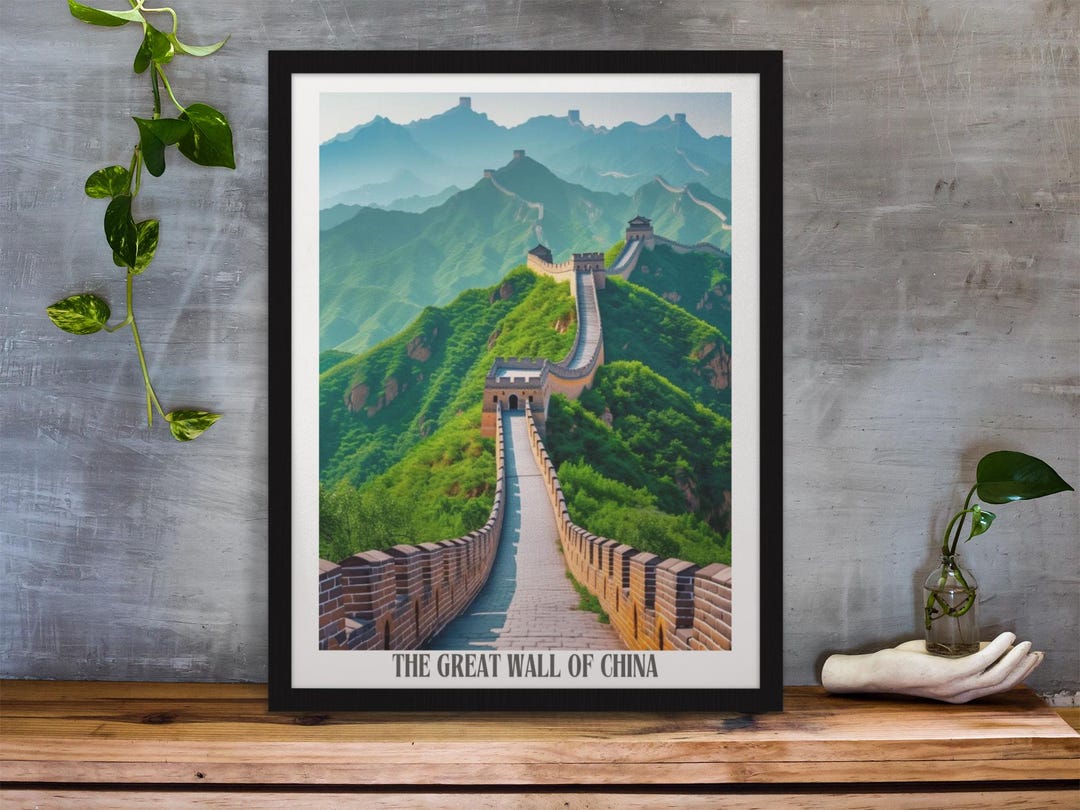 Great Wall of China Poster, Great Wall of China Wall Art, China Wall ...