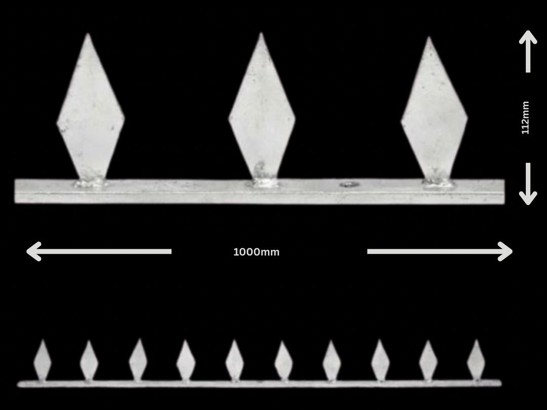 High Quality Decorative Security Toppers Anti Climb Fence Spikes - Etsy