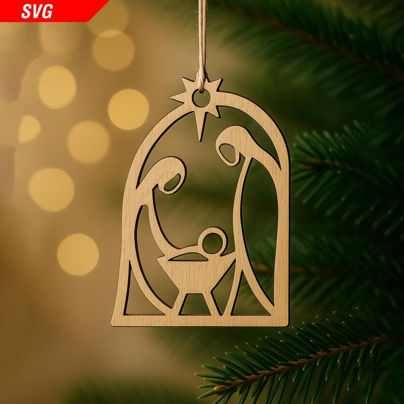 Minimalist Nativity - Etsy
