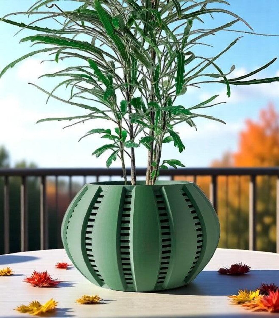 Balu Planter: Modern 3D Printed Plant Pot With Drainage - Etsy