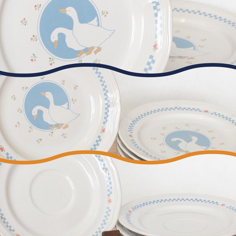 Retro Dinnerware - Etsy