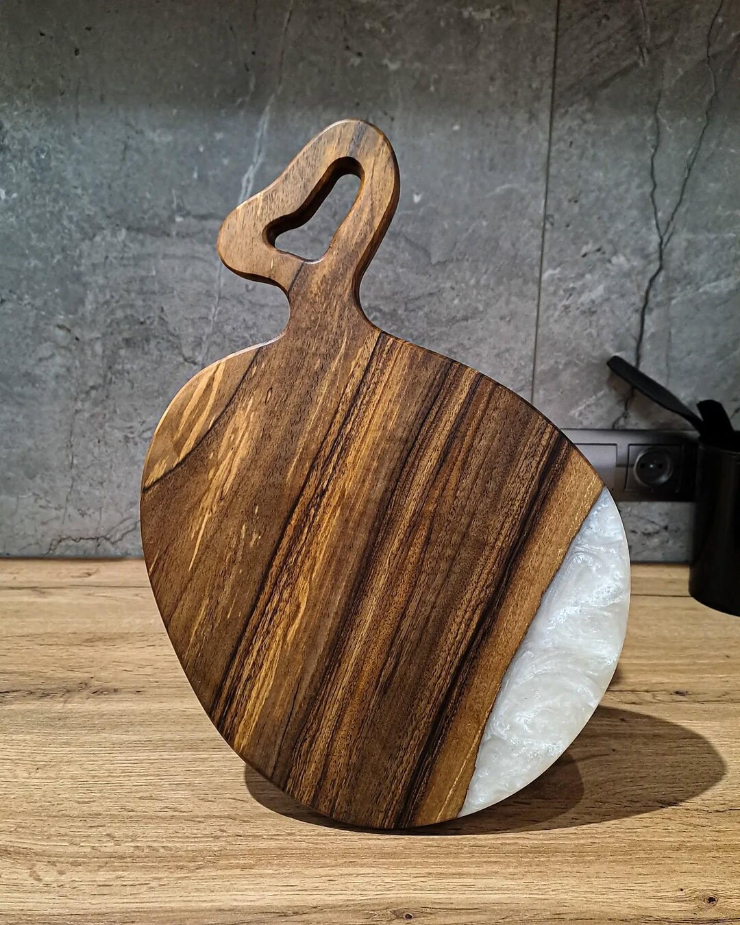 Modern Epoxy Board: Unique Kitchen Decor, Personalized Cutting Board ...