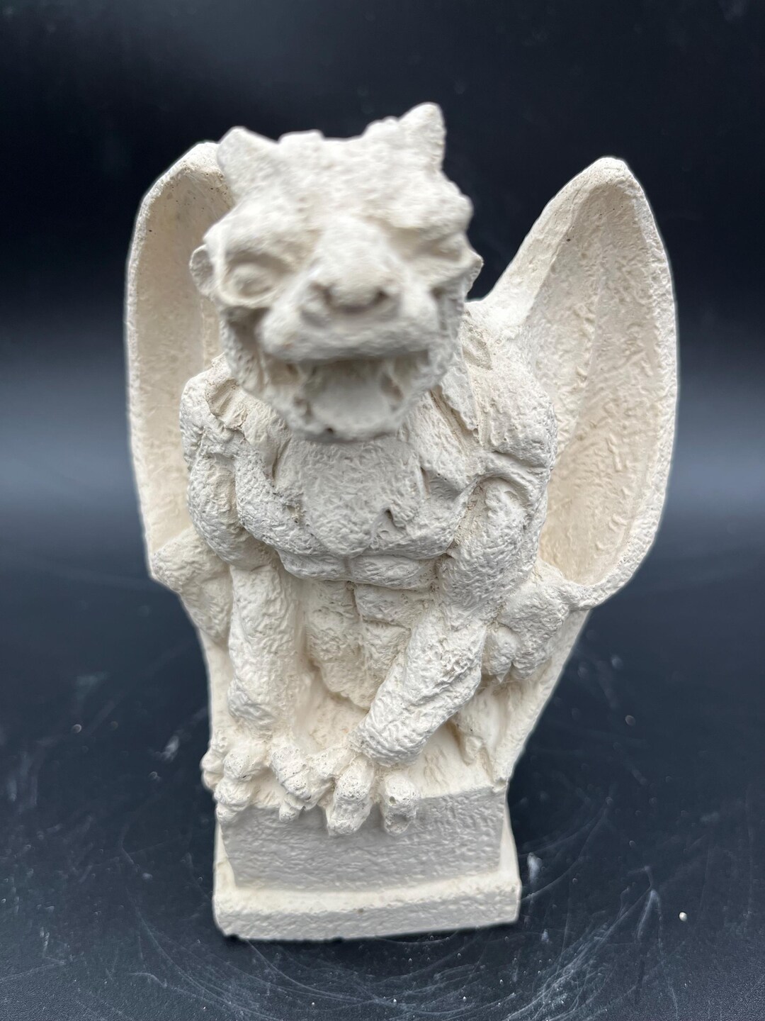 Gargoyle Cast Stone Statue - Etsy