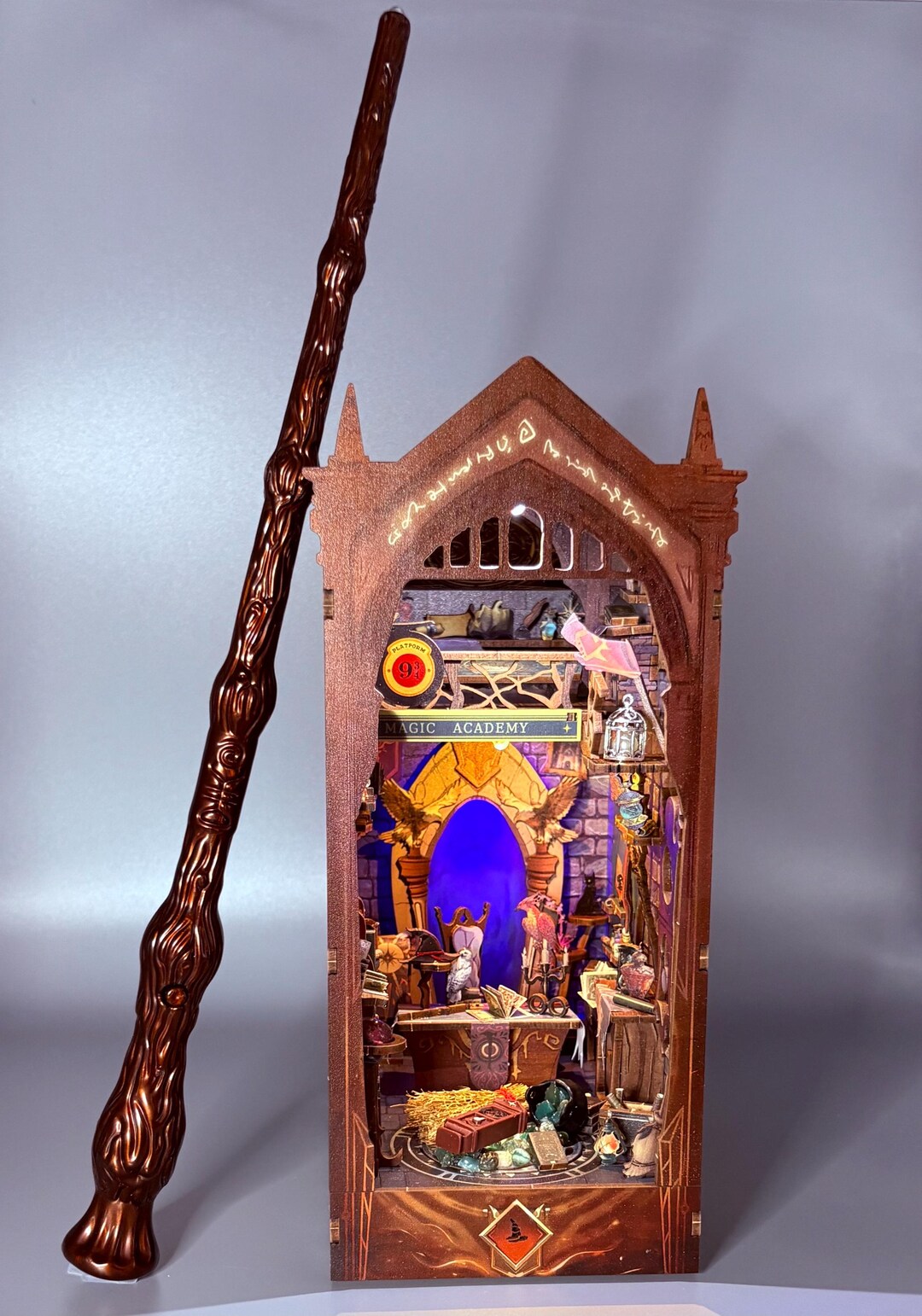 Harry Potter Inspired-magic Academy With Magic Elder Wand. -FULLY ...