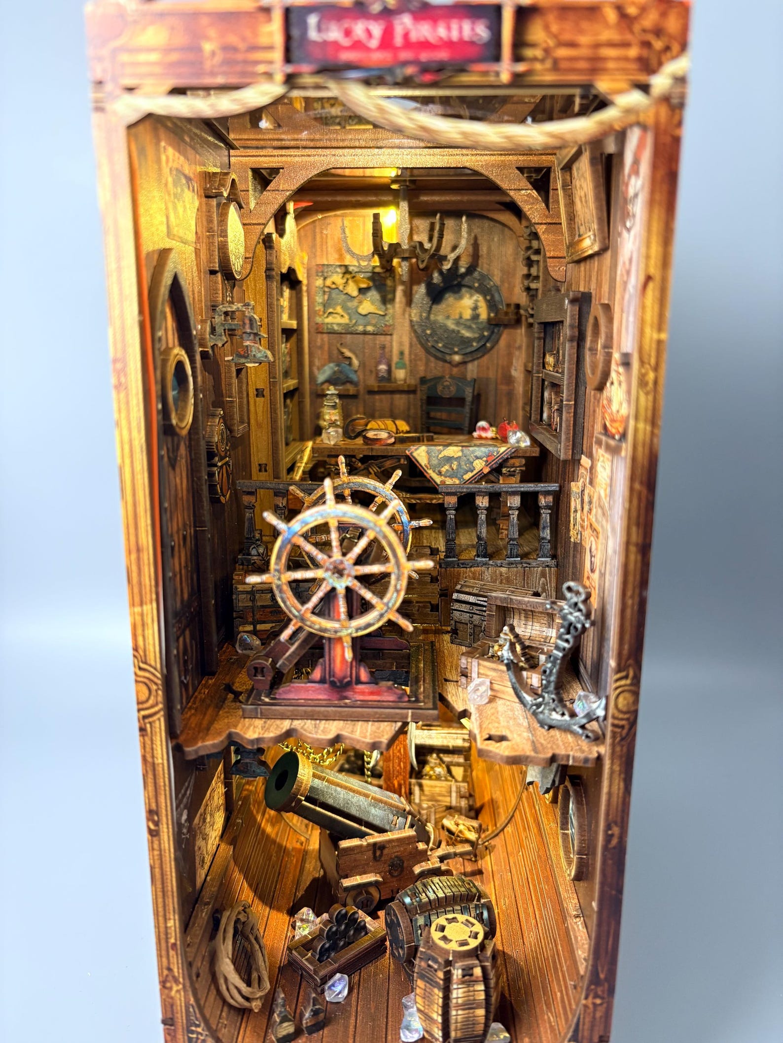 Pirate Ship Book Nook-completed! - Etsy