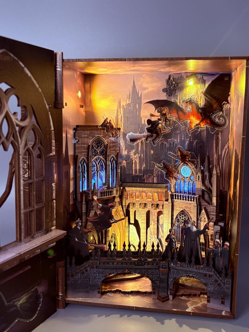 Harry Potter Inspired-introduction to Magical Flight-fully ASSEMBLED - Etsy