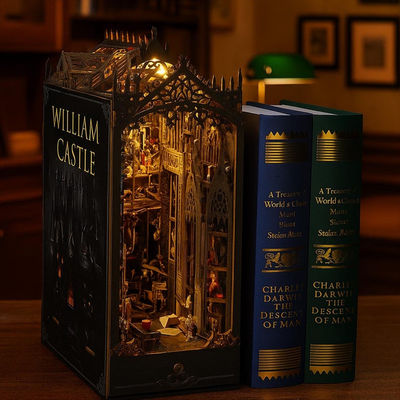 William Castle Medieval Gothic Miniature Building Puzzle Model for ...