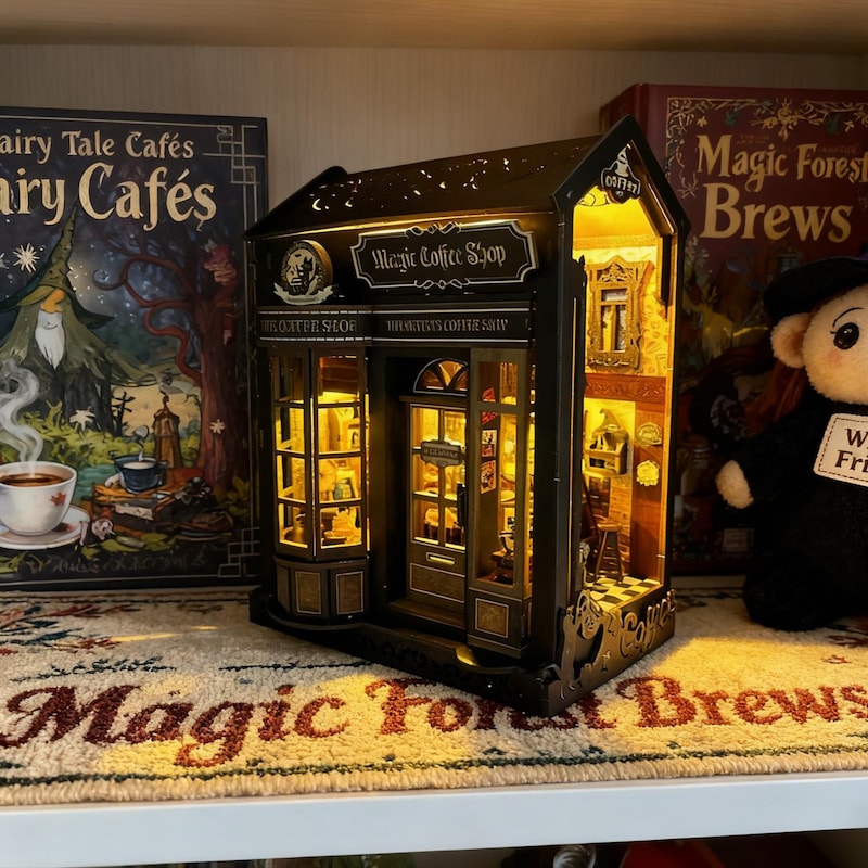 Finished Magic Book Nook - Etsy