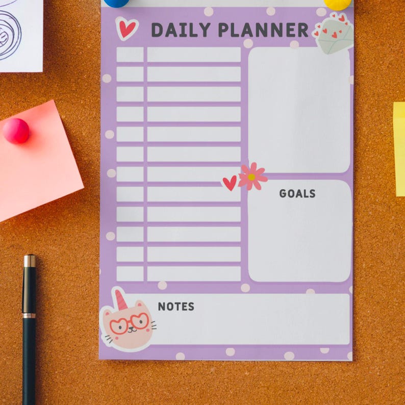 2026 Kids Planner Printable: Daily, Weekly, Monthly Schedule (PDF & JPG ...
