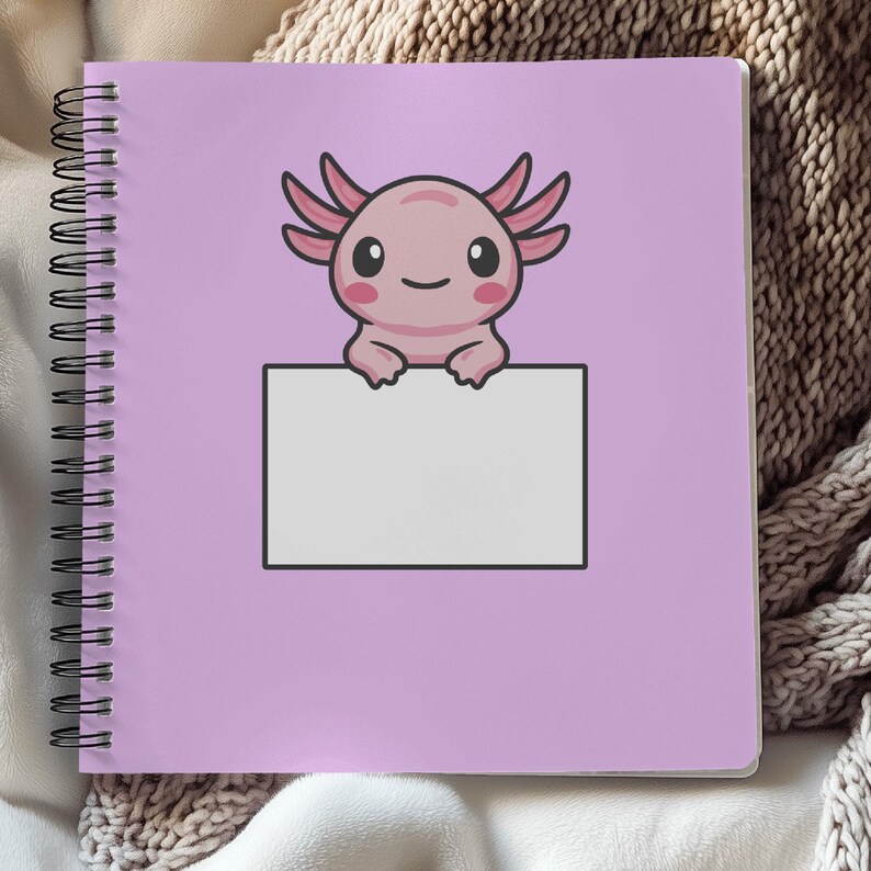 Axolotl SVG PNG | Cute Axolotl Name Sign | Axolotl Birthday Party ...