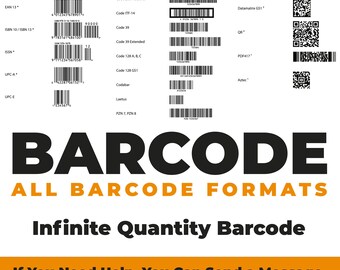 Barcode SVG Files Plain Barcode Cut Files Barcode Vector Files Plain ...