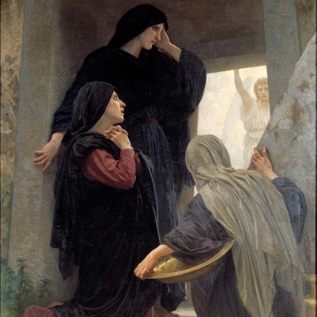 WILLIAM-ADOLPHE BOUGUEREAU, "the Holy Women at the Tomb", (1890 ...