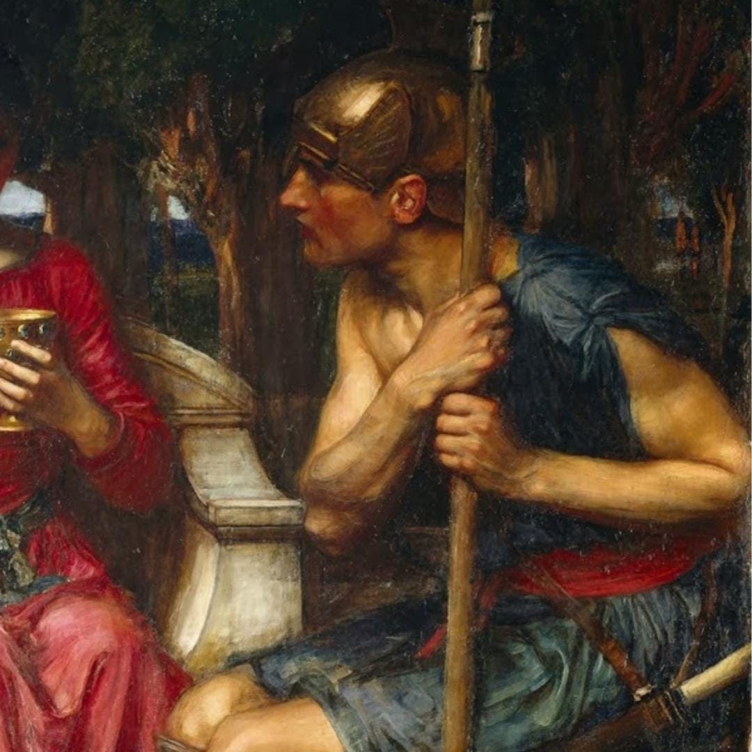 JOHN WILLIAM WATERHOUSE, "jason and Medea", (1907), Giclee Fine Art ...