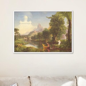 Thomas Cole, "the Voyage of Life: Youth", (1842), Giclee Fine Art Print ...