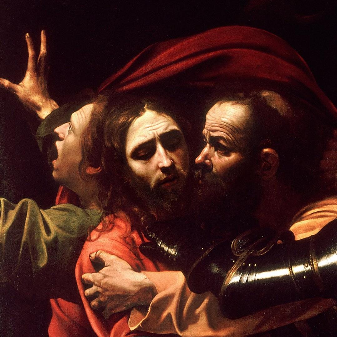 CARAVAGGIO, "the Taking of Christ", (1602), Giclee Fine Art Print ...