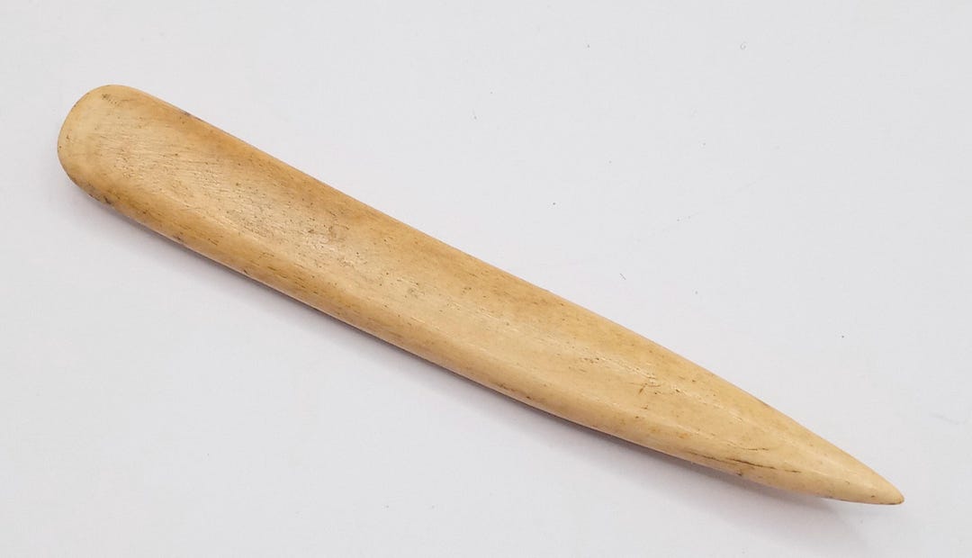 Vintage Antique Bone Folder Art Supply Book Binding Origami - Etsy