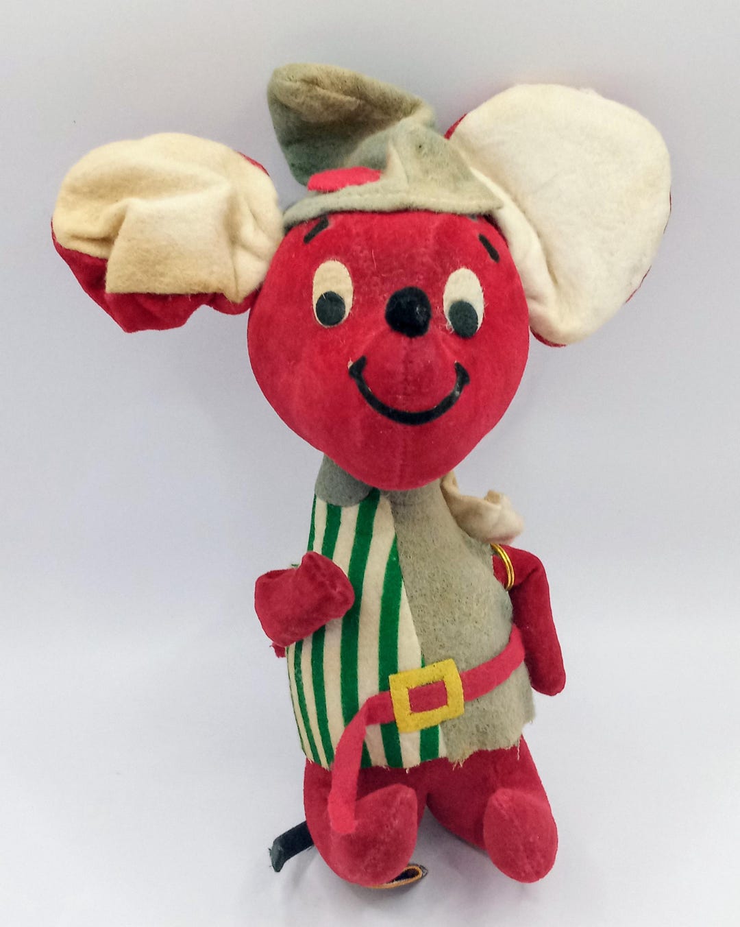 Vintage Dakin Dream Pets Christmas Mouse Elf Santa Made in Japan - Etsy