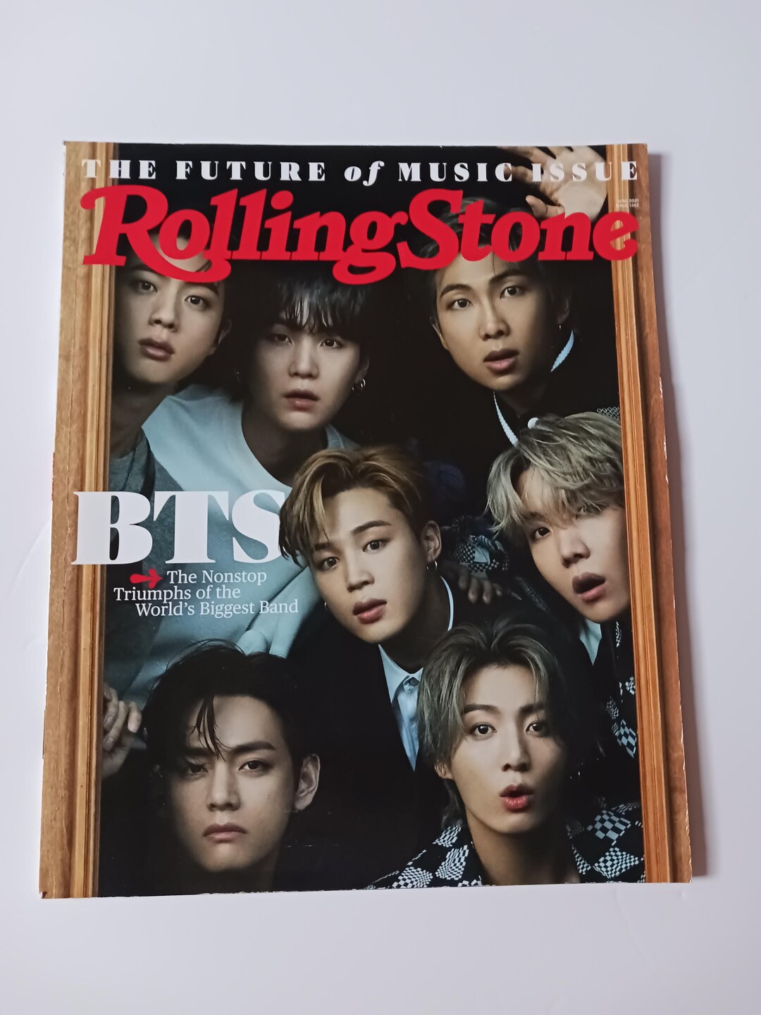 June 2021 Rolling Stone - BTS - Etsy