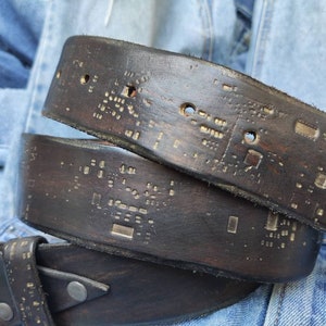 Brown Leather Belt,computer Accessories, Women's Style, Men's Brown ...