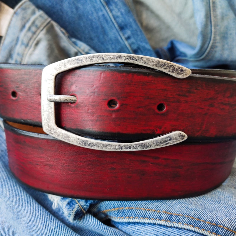 Red Belts - Etsy