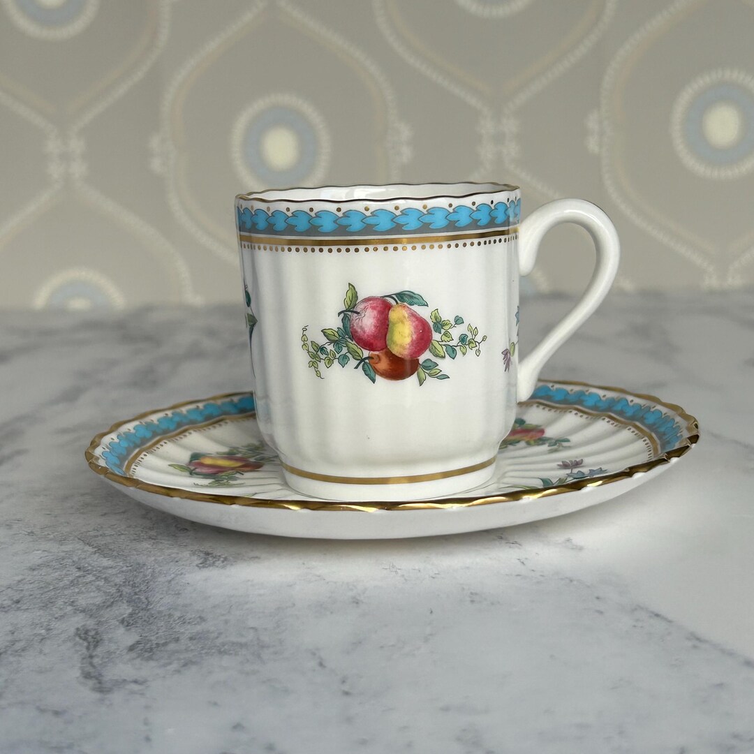 Spode Trapnell Sprays Coffee Cup and Saucer - Etsy