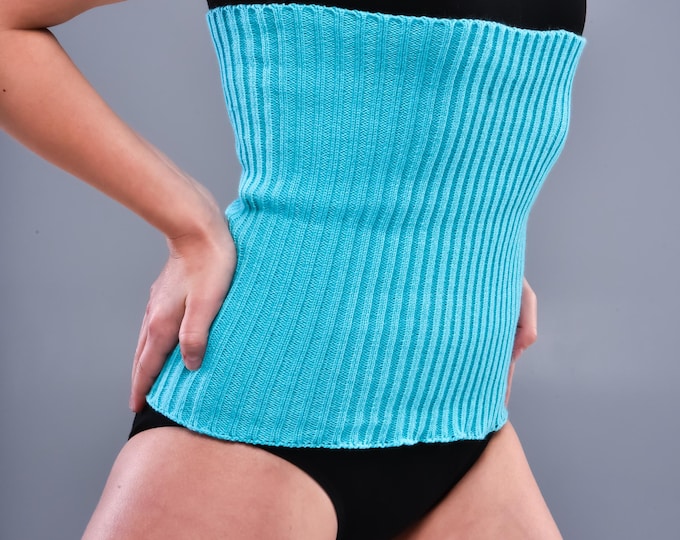 Back Kidney Warmer Knitting Pattern - Haramaki Warmer Knit Pattern ...
