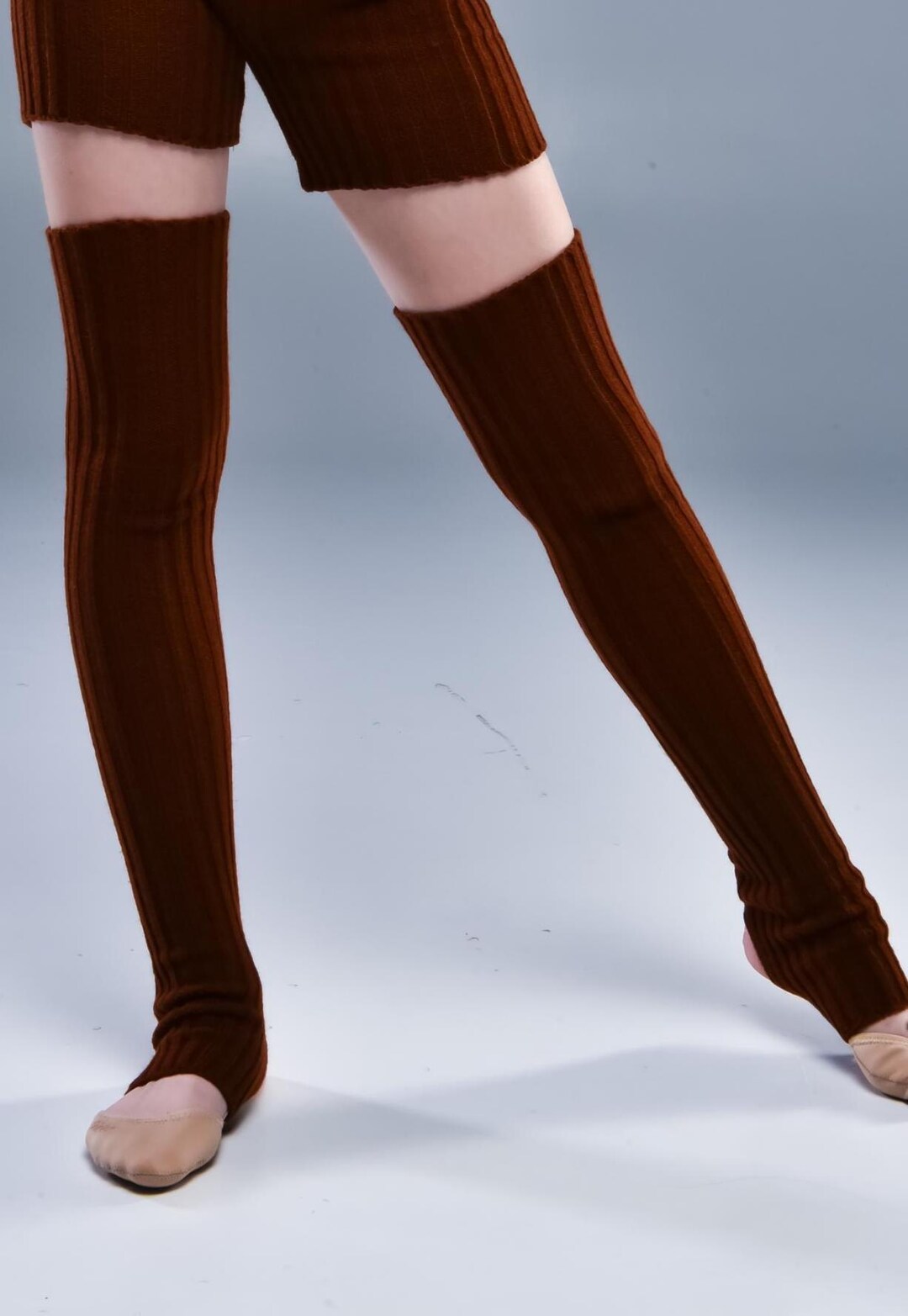 Women’s Athletic Knit Leg Warmers for Dance & Yoga, Custom Length ...